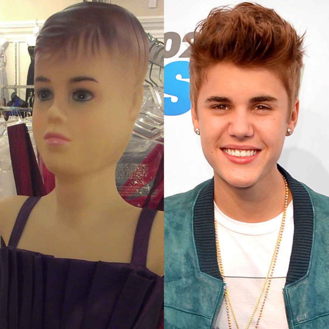 This Mannequin Looks Exactly Like Justin Bieber E Online